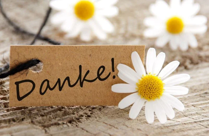 Herzlichen Dank Im Voraus